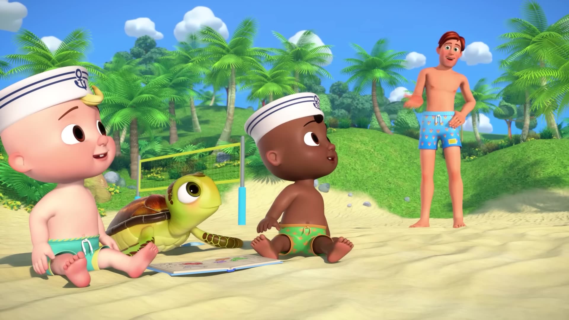 Playdate at the Beach Song | The Sailor Went to Sea | CoComelon Nursery ...