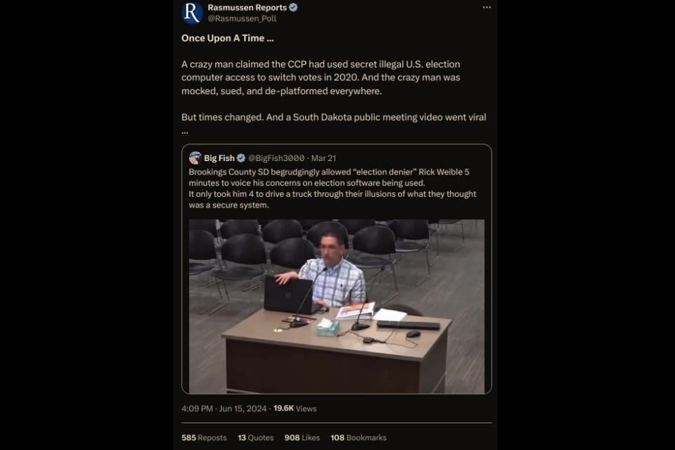 At risk to his own life Cyber wizard exposes election software as not ...