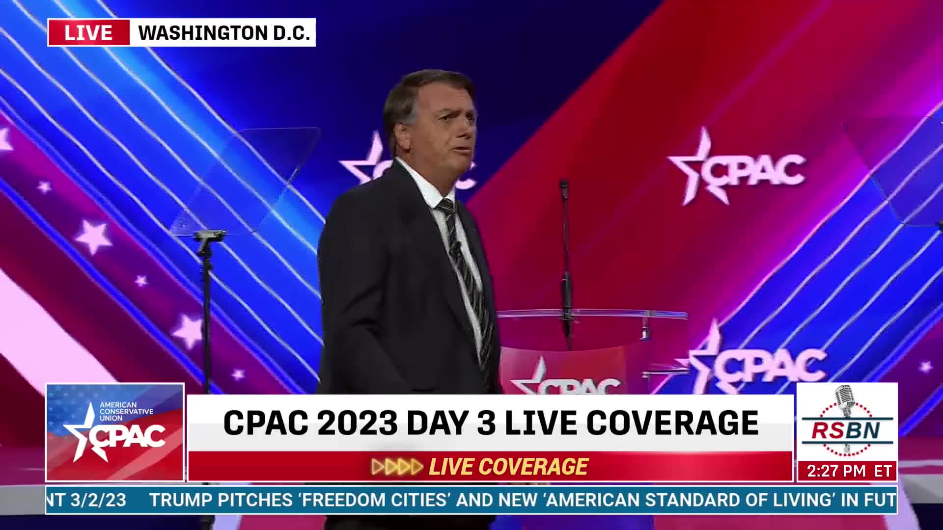 FULL SPEECH: Jair Bolsonaro, 38th President of Brazil - CPAC 2023 ...