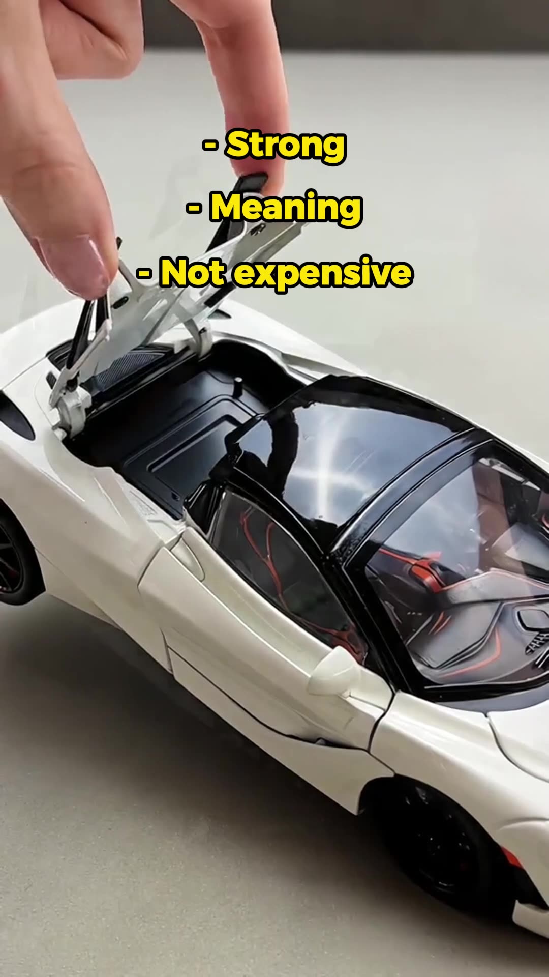 McLaren 720s Spider Car Model