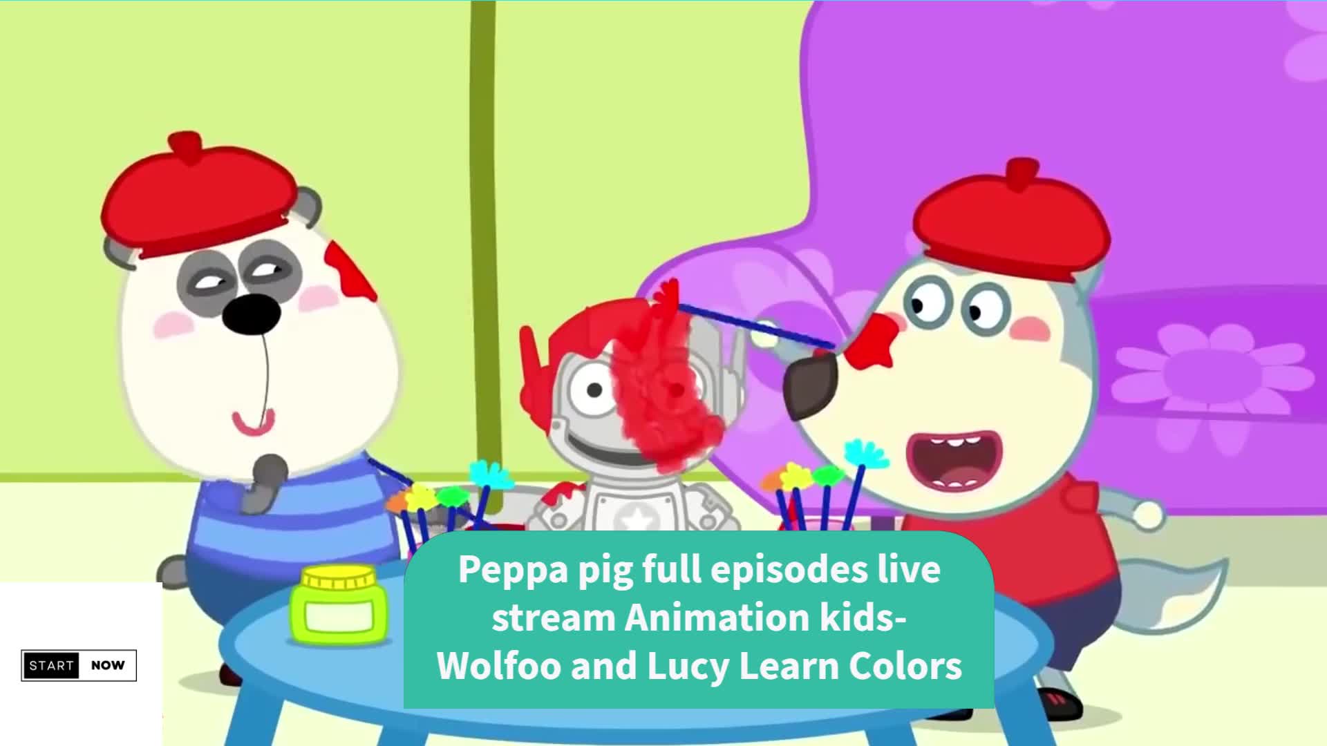 Peppa pig full episodes live stream Animation kids- Wolfoo and Lucy ...
