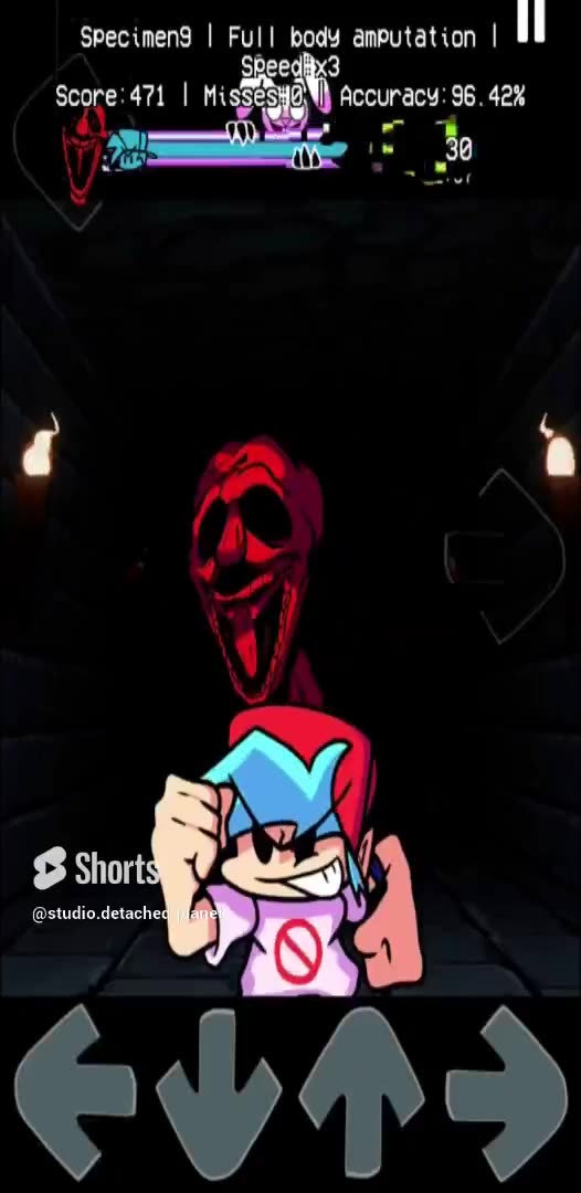 Specimeng Full body amputation FNF #Shorts