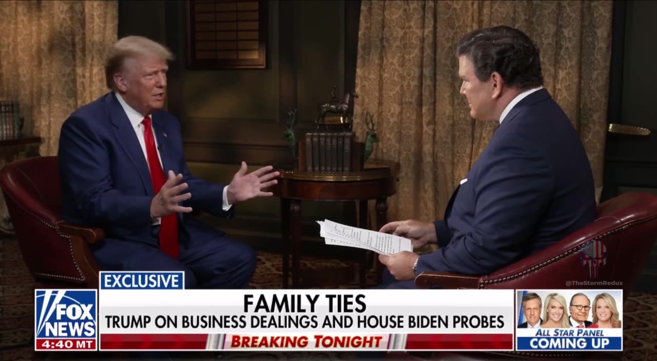 DJT talks about his family