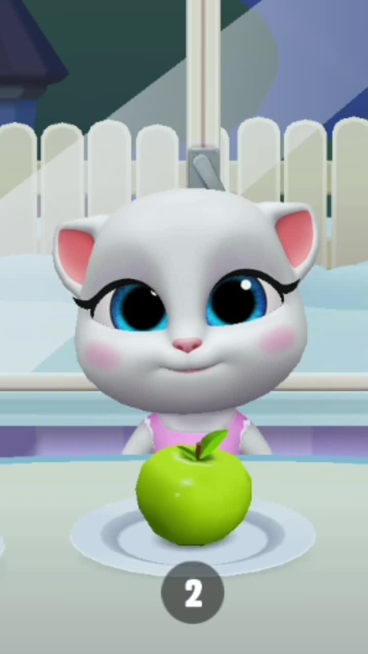 Talking tom my friend very excited 😊 amazing skills watch 1 time