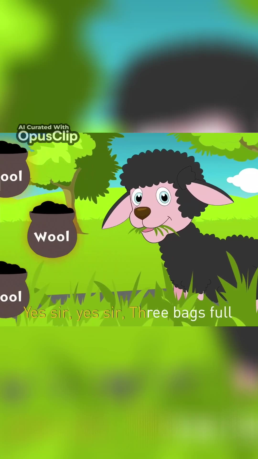 Ba ba black sheep: A Fun and Educational Nursery Rhyme for Kids