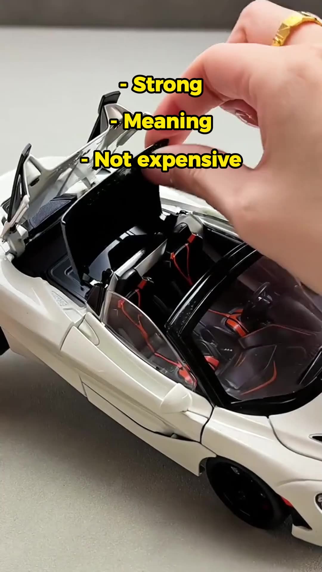 McLaren 720s Spider Car Model