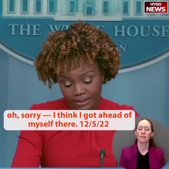 Big Whoops! What did she say????
