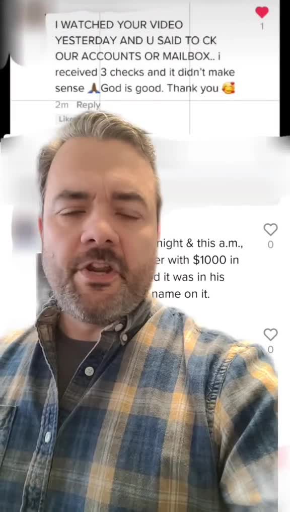 greenscreen prayer of financial blessing