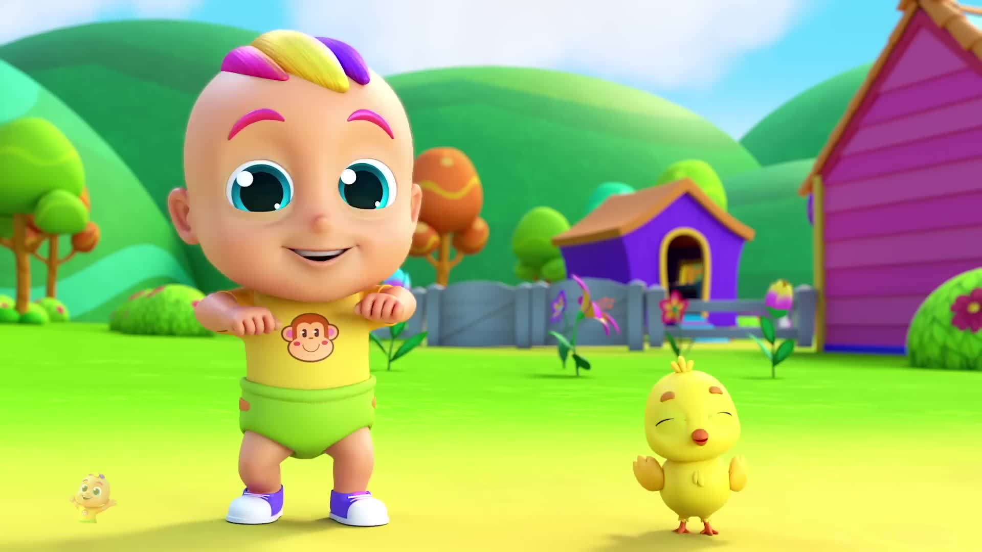Old Farmer Joe Had A Farm | Joe's Farm Song For Kids | Nursery Rhymes ...