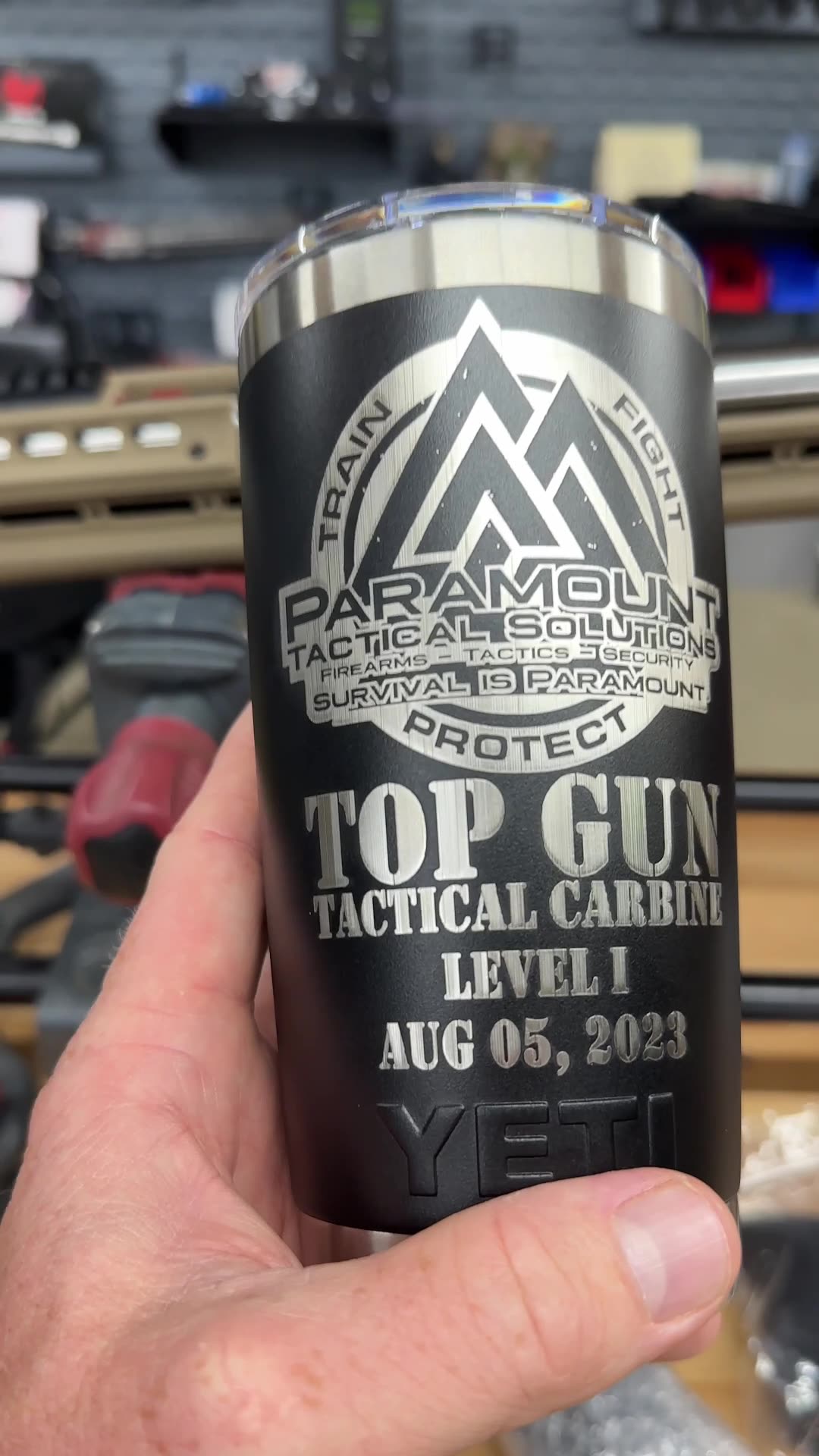 The Highly Coveted Paramount Tactical Top Gun Cup