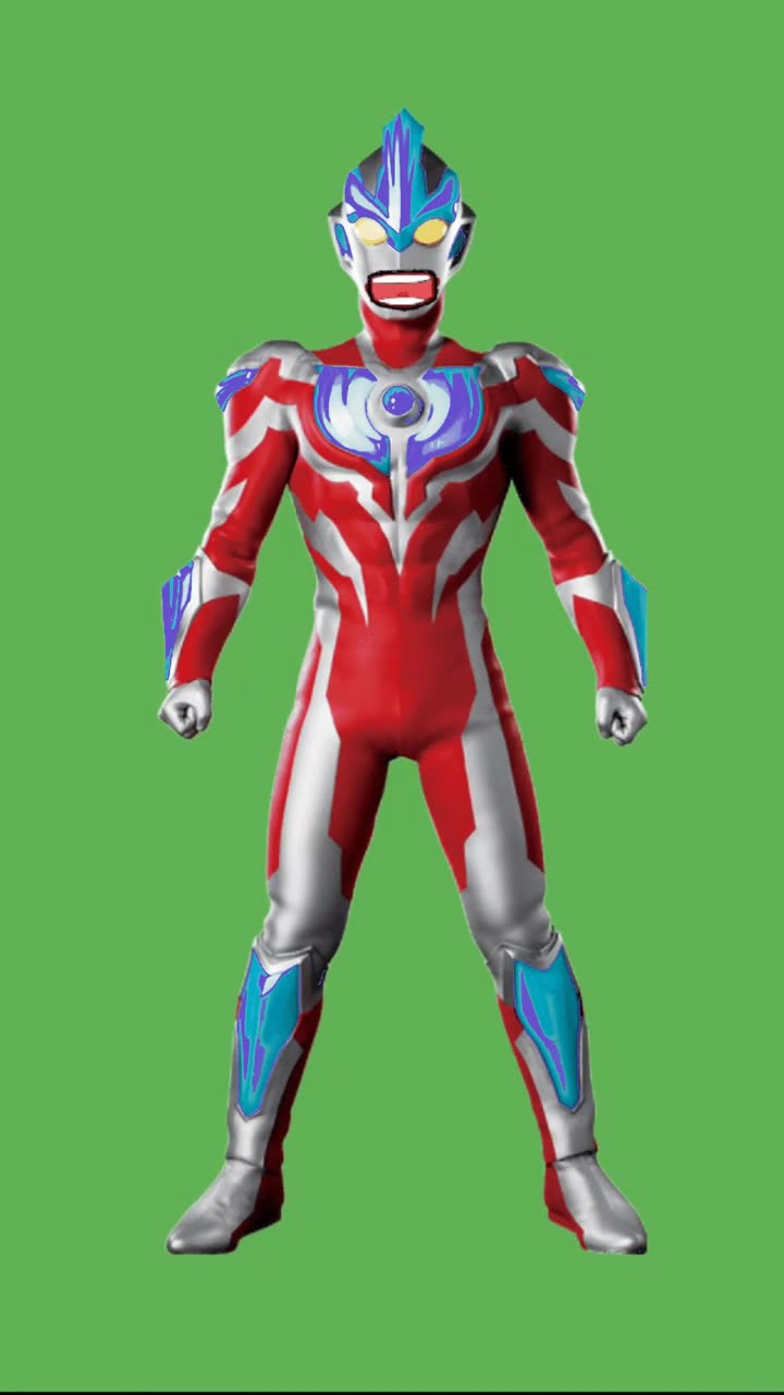 Super adorable Ultraman-themed video green screen template for you to ...