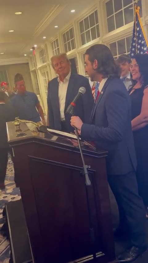 Shawn_Farash got to do his Trump impression *for* @realDonaldTrump ...