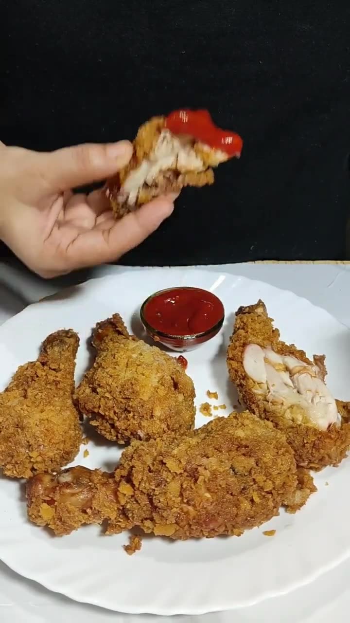 KFC Style Chicken | ASMR Cooking