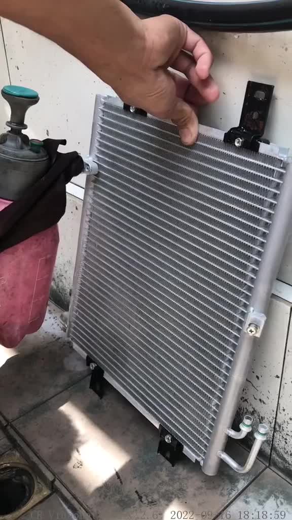 Why is the car radiator cleaned so dirty? radiator