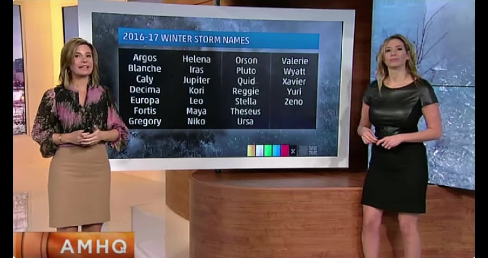 Weather Channel's Super Hot Jen Carfagno With Hot Stephanie Abrams Way ...