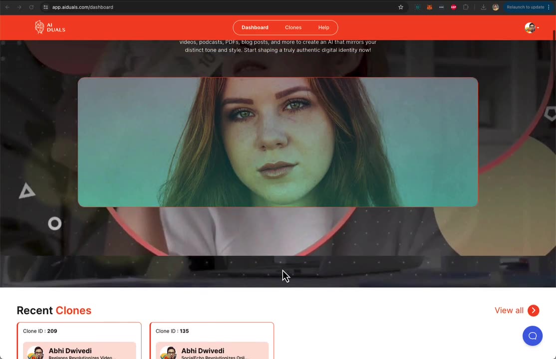 AIDuals Demo Review: Revolutionize Your Efficiency with AI Cloning and ...