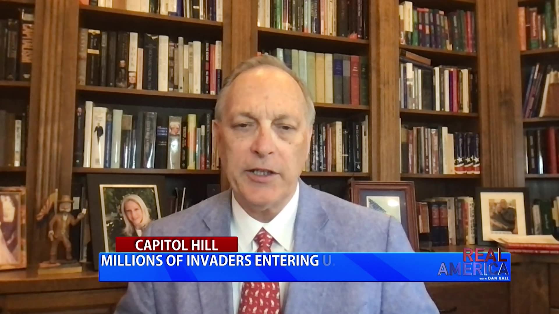 Rep. Andy Biggs (R-AZ) w/Guest Host R.C. Maxwell on Real America, 6/21/24