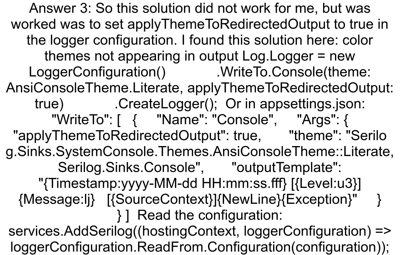 How To Get A Console Output In Aspnet Core With Iis Express 7834