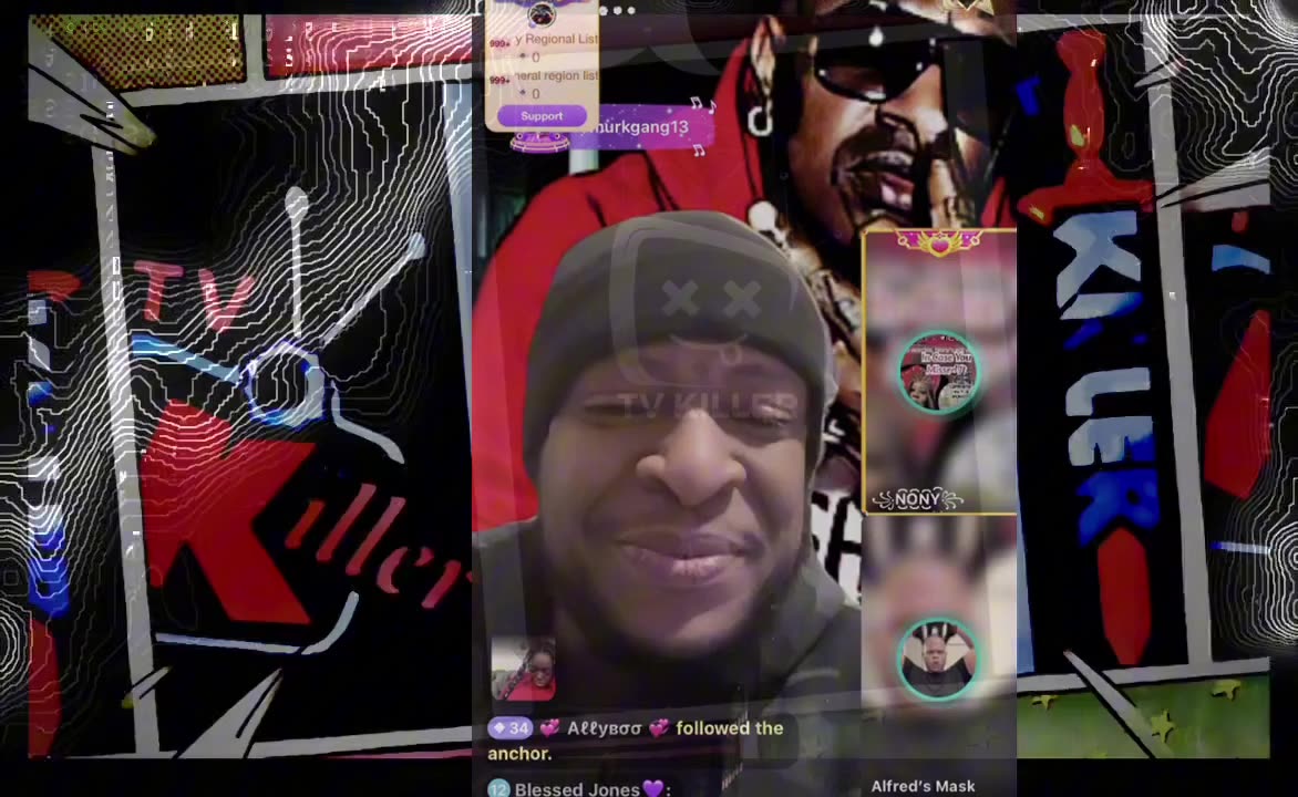 NONY GETS DRAGGED IN OG MURDA LIVE SMH