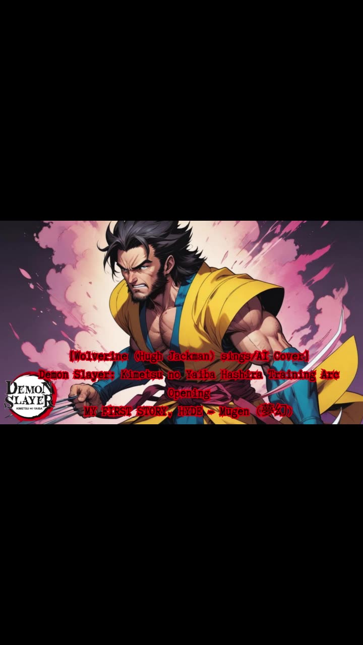 [Wolverine (Hugh Jackman)sings/AI Cover] Kimetsu no Yaiba:Demon Slayer ...