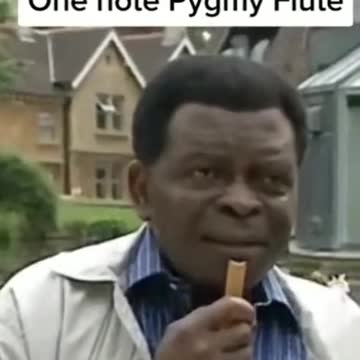Pygmy Invented Flute With One Note. The Pgymy's Interact With The Flute ...