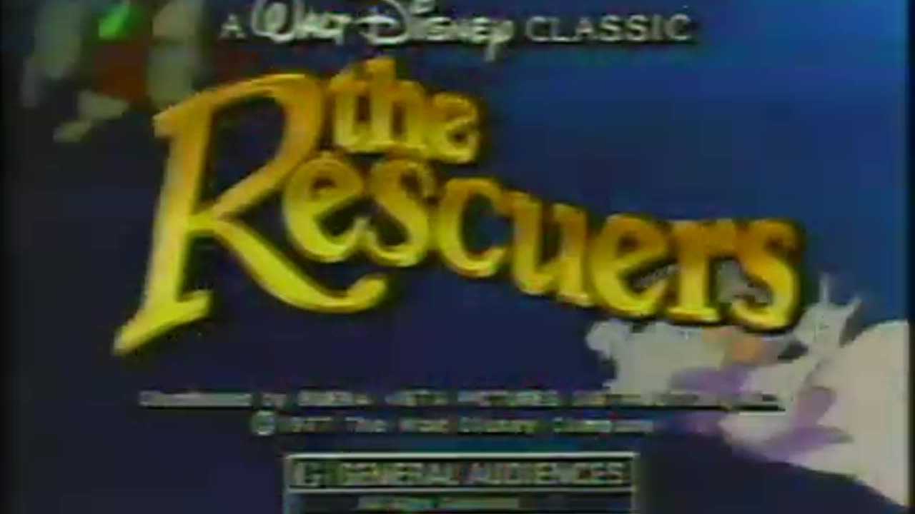 March 17, 1989 - 'The Rescuers' Returns to Movie Theaters