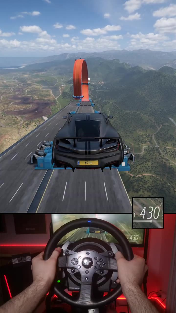 Driving the 2021 Rimac Nevera in Forza Horizon 5