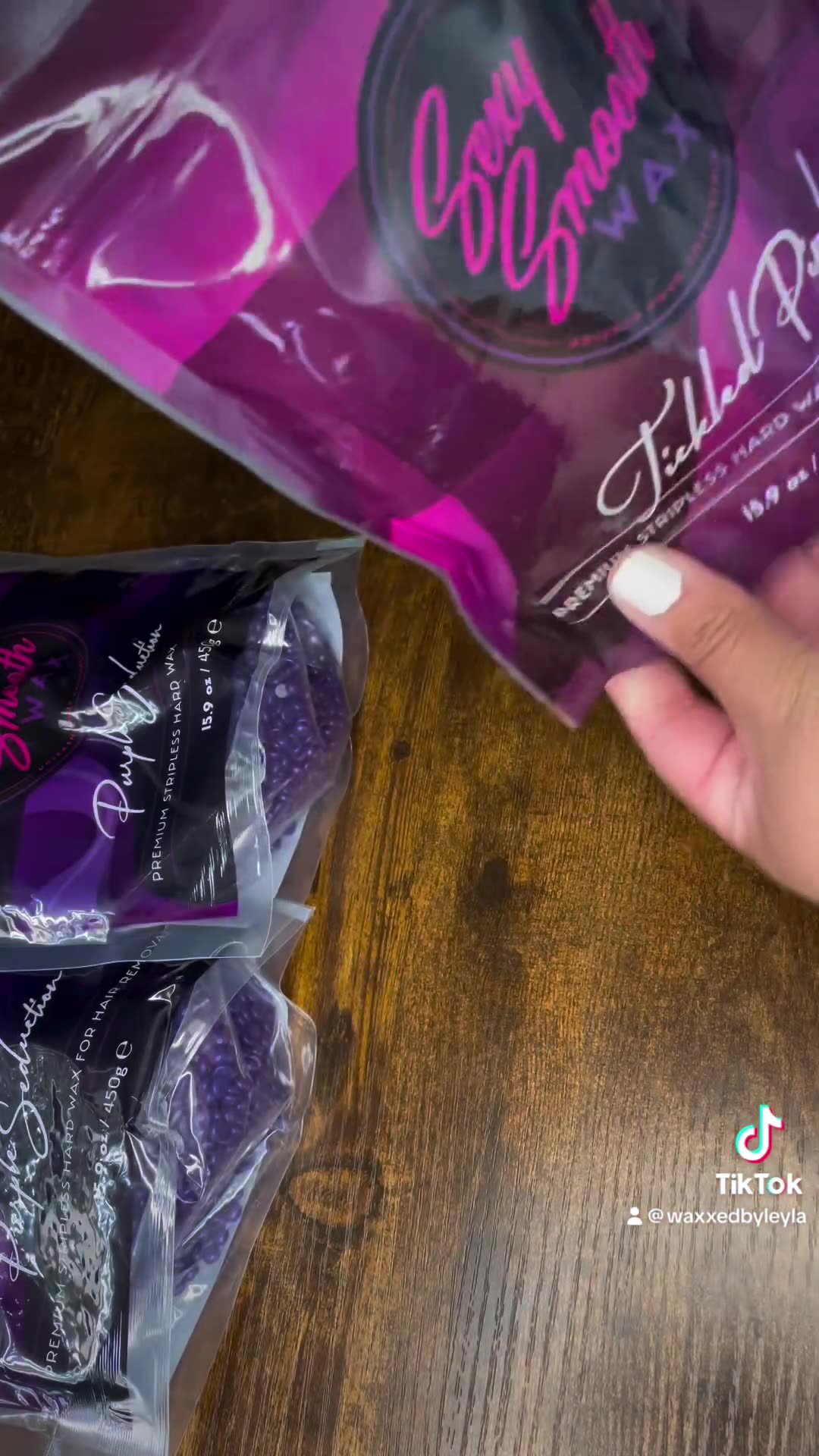 Unboxing Sexy Smooth Purple Seduction and Tickled Pink Hard Wax | Leyla