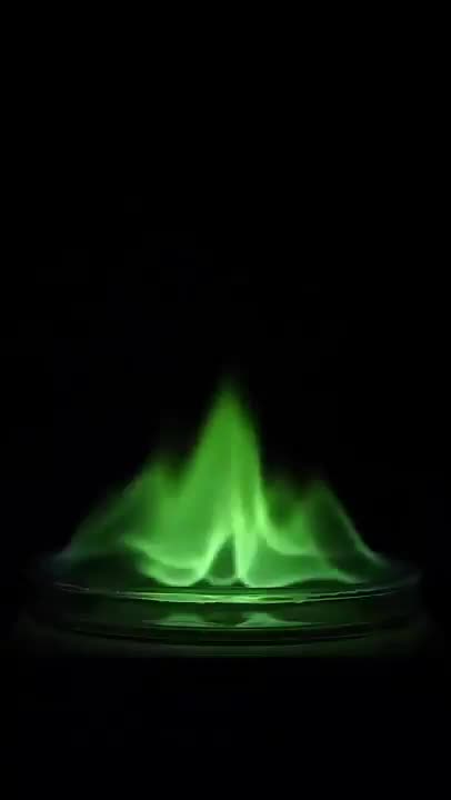This flame 🔥 looks fake but is real {nitromethane}