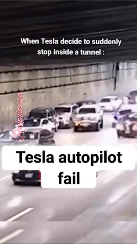 Tesla Autopilot Fail.. | Check Description