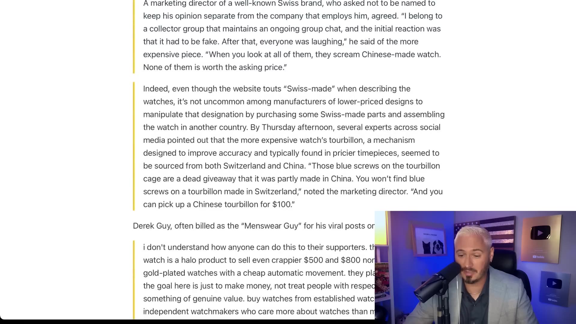 BOMBSHELL_ Trump’s New $100k Watch Scam BACKFIRES Big Time _ The Kyle ...