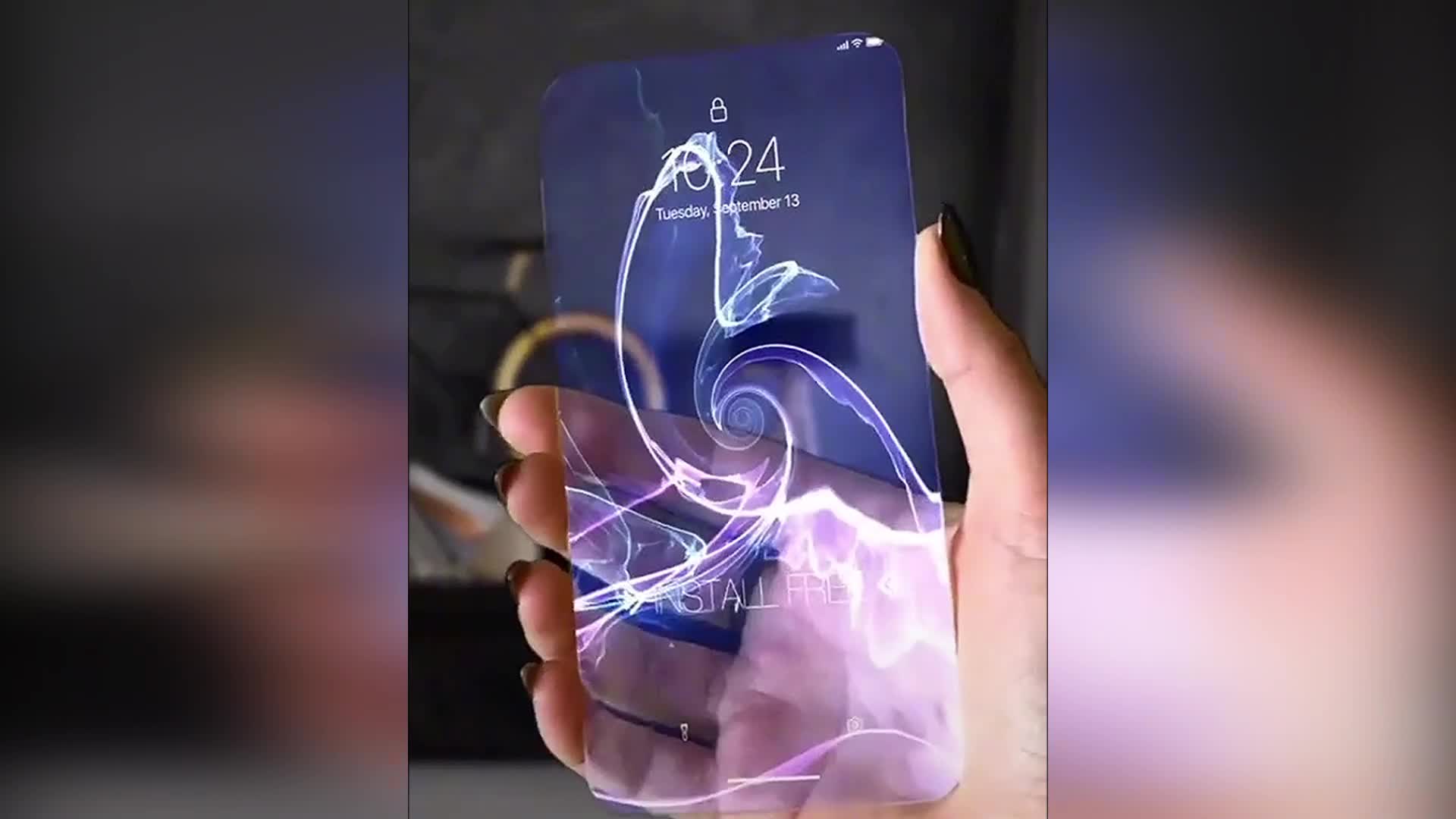 TRANSPARENT DISPLAY