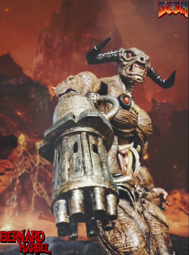 CYBERDEMON DOOM CUSTOM FIGURE