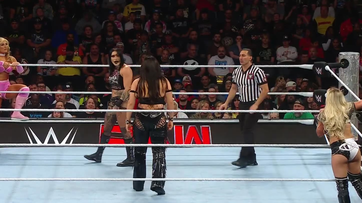 FULL MATCH: Rhea Ripley & Tiffany Stratton vs. Liv Morgan & Raquel ...