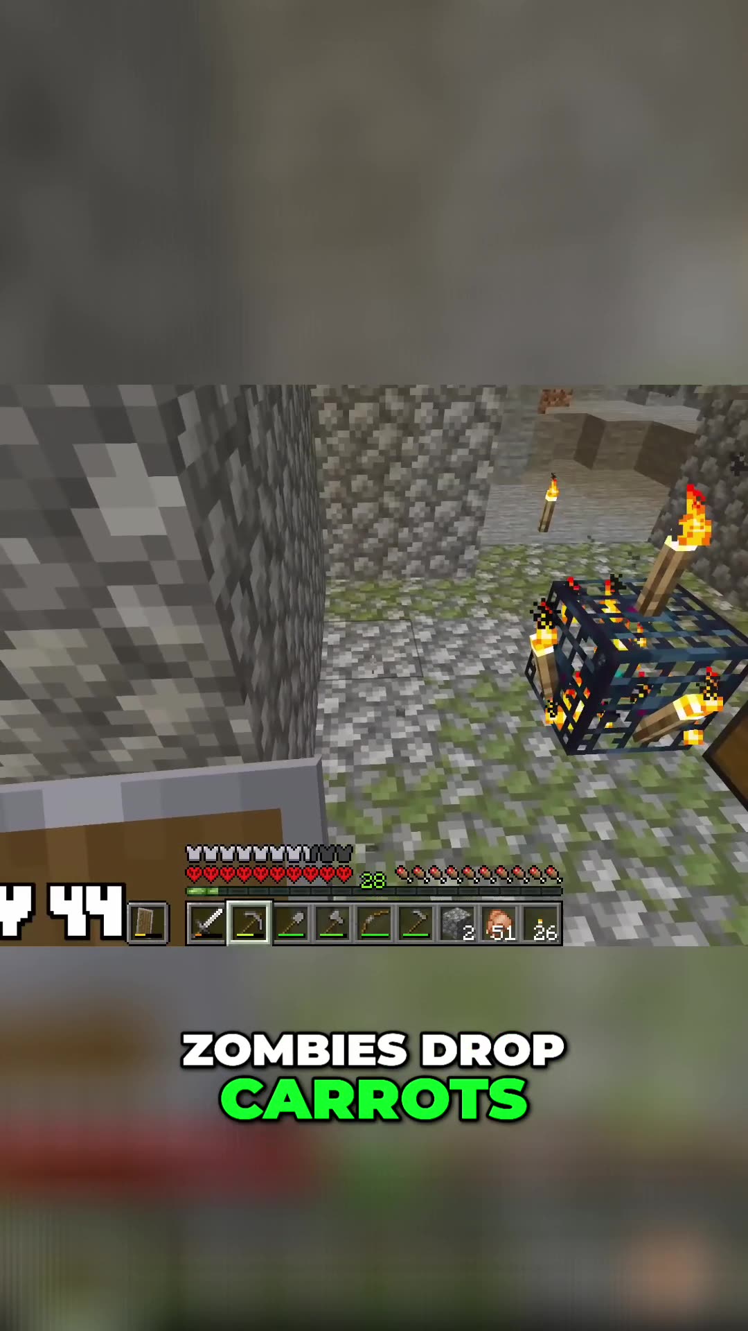 How to Build a Zombie Farm in Minecraft | Carrot Farming Tutorial