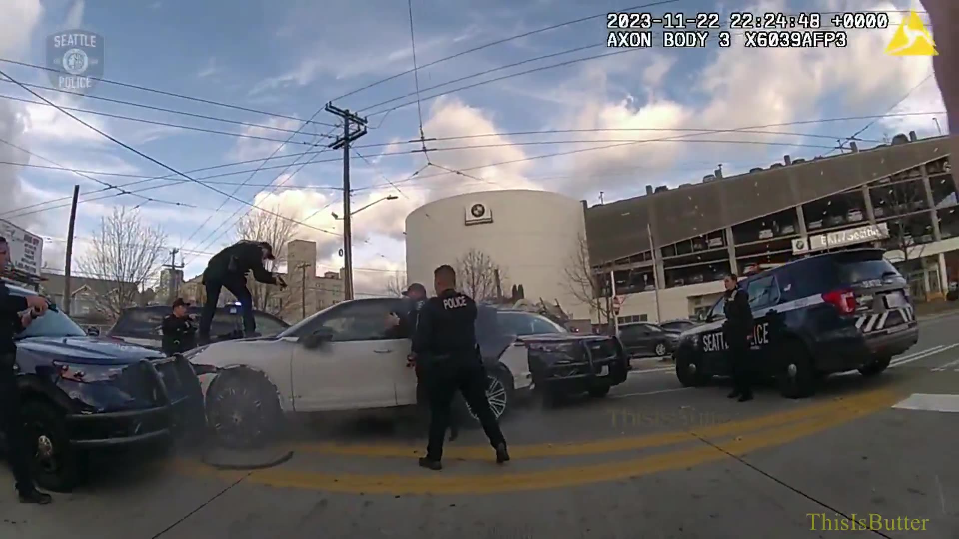 Seattle police release intense chase of a drive-by shooting suspect ...