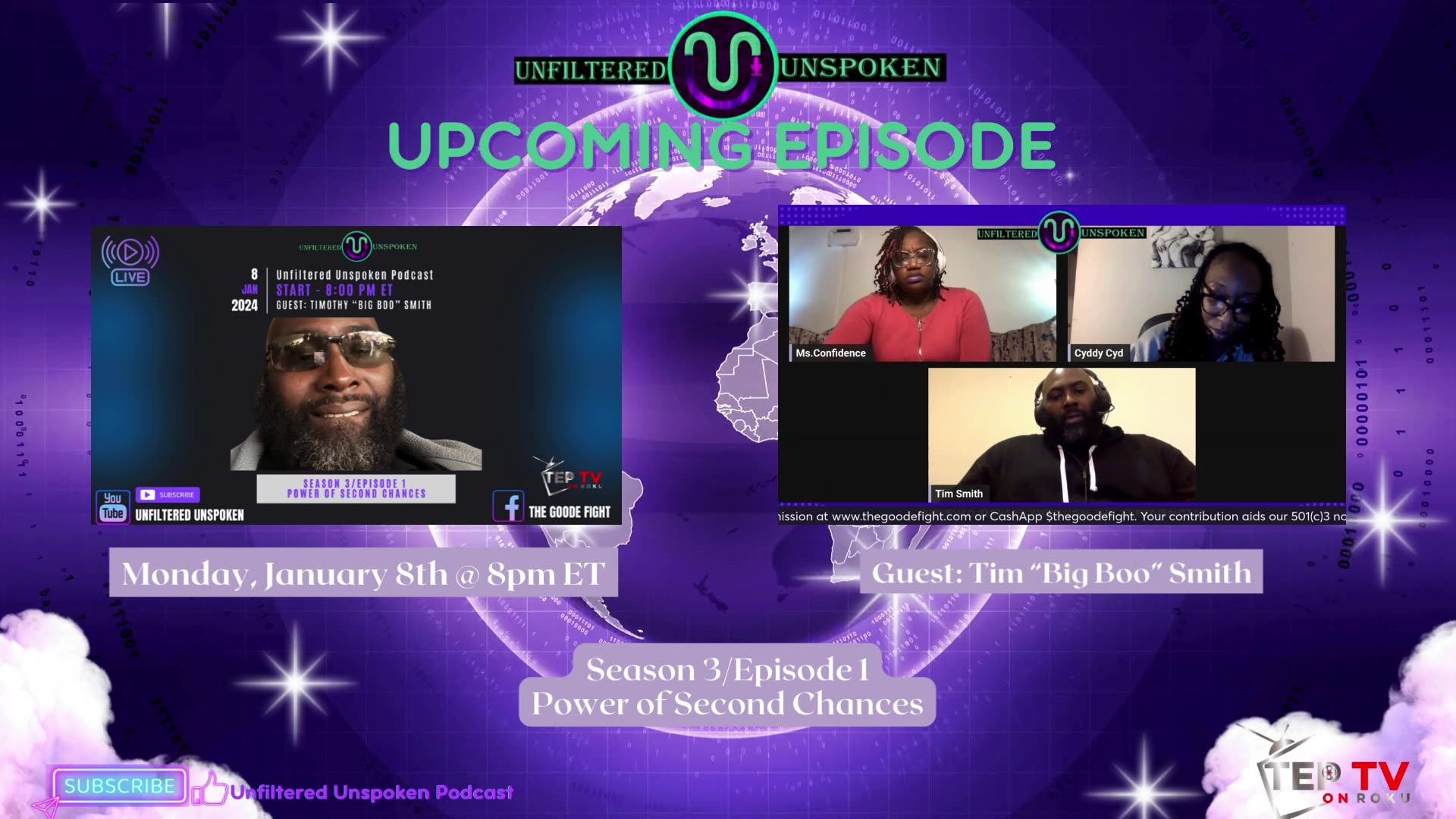 Snippet: Season 3/ Episode 1 | Power of Second Chances | Tim "Big Boo ...