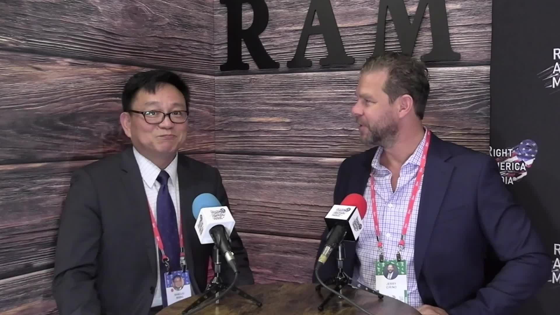 CPAC 2022 Dallas Right America Media Interview with Joe Wang of Epoch ...