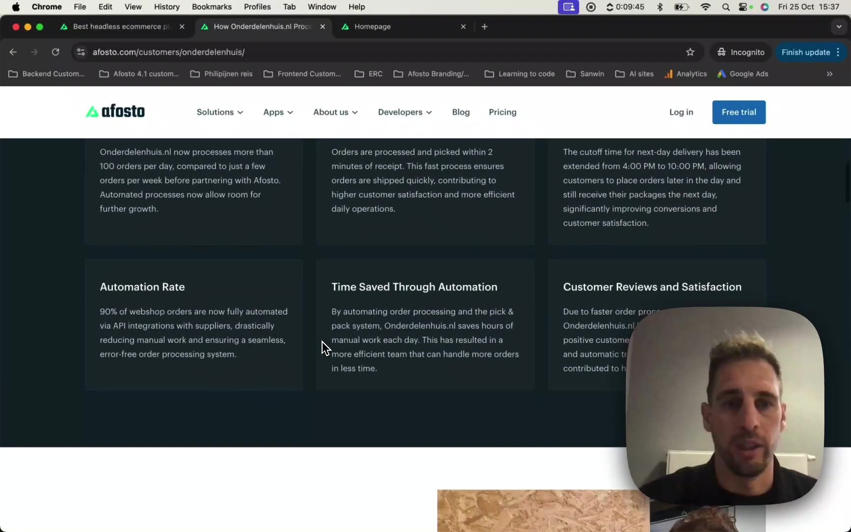 Afosto Overview: Scaling Your E-commerce with Automation and Efficiency