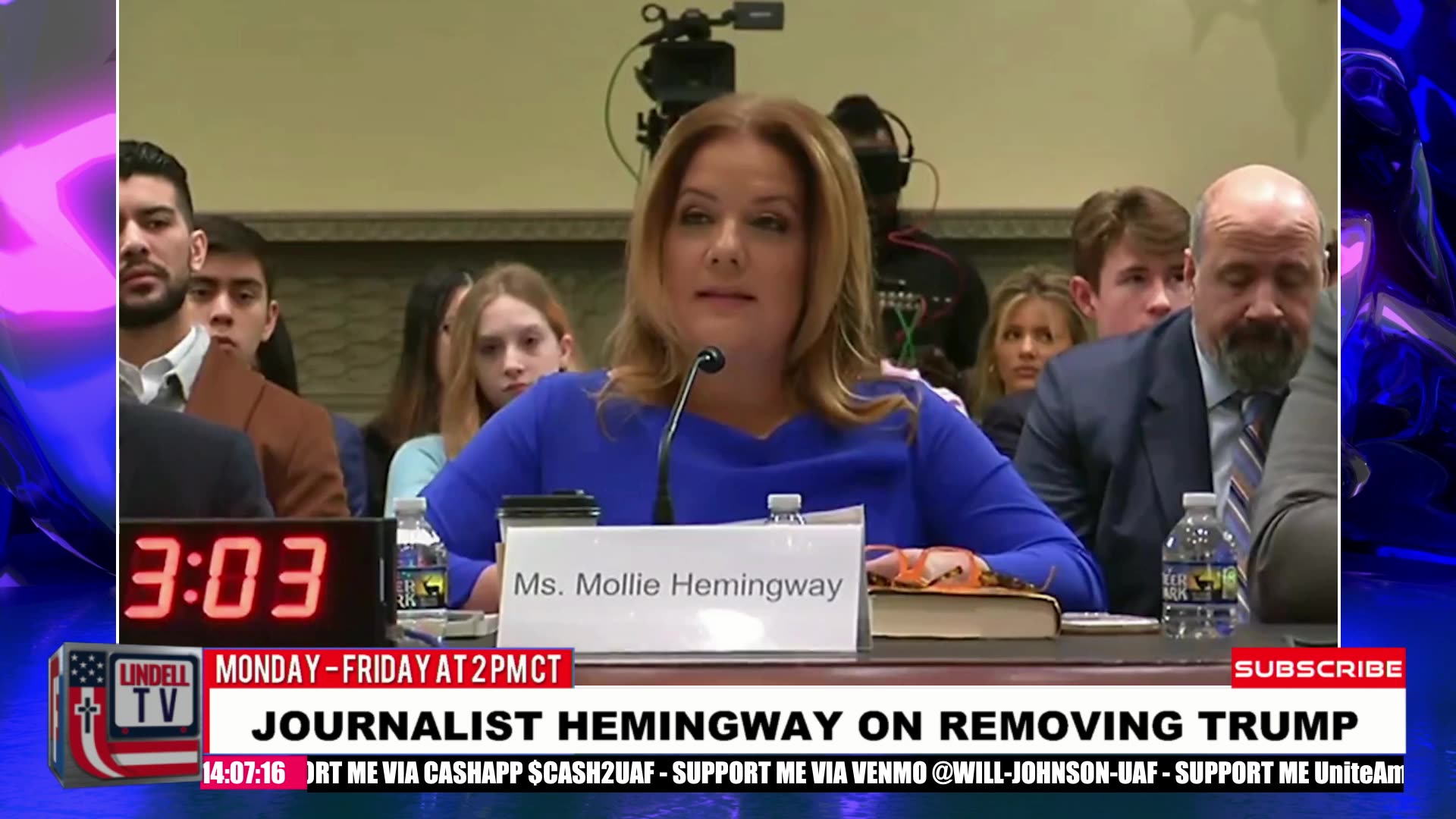 Journalist Hemingway On Removing Trump