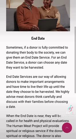 Normalizing cannibalism? Human Meat Project?