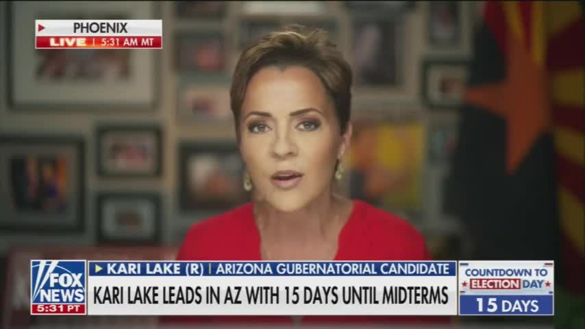 Kari Lake Shreds The Polling Propaganda With Just Two Different Numbers ...