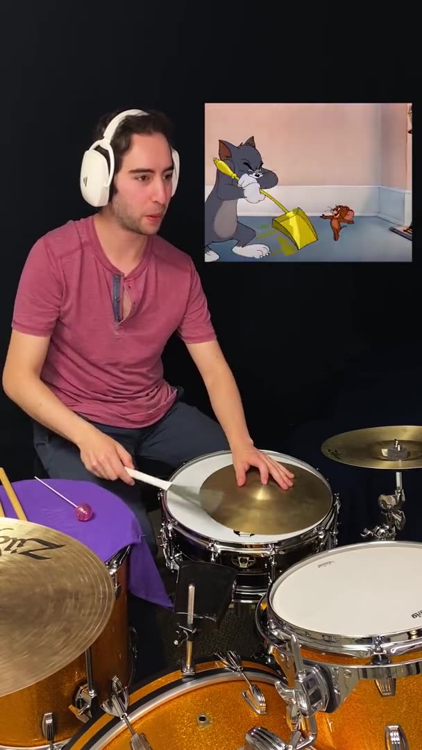 How cartoon sound effects are made (Tom and Jerry)