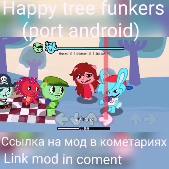 Happy Tree Funkers (port android) Friday night funkin mod #fnf #fnfmod