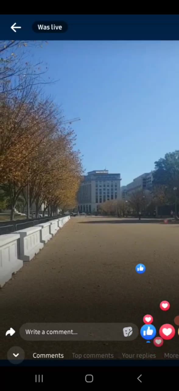 Washington DC (Gov district) is a Ghost Town