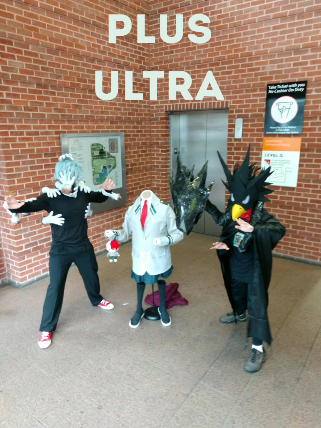 Houston superhero party character My Hero Academia cosplay at comicpolooza