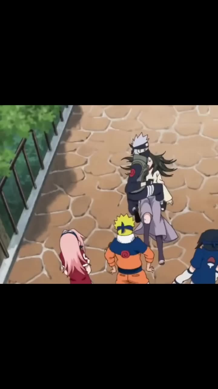 That's why Kakashi wears mask 😁💕
