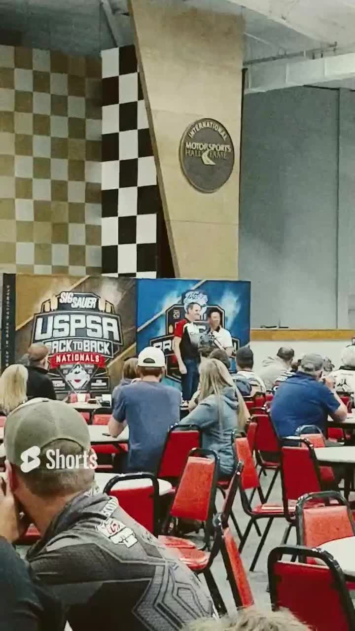 2022 USPSA Production Champion Nils Jonasson Canik USA