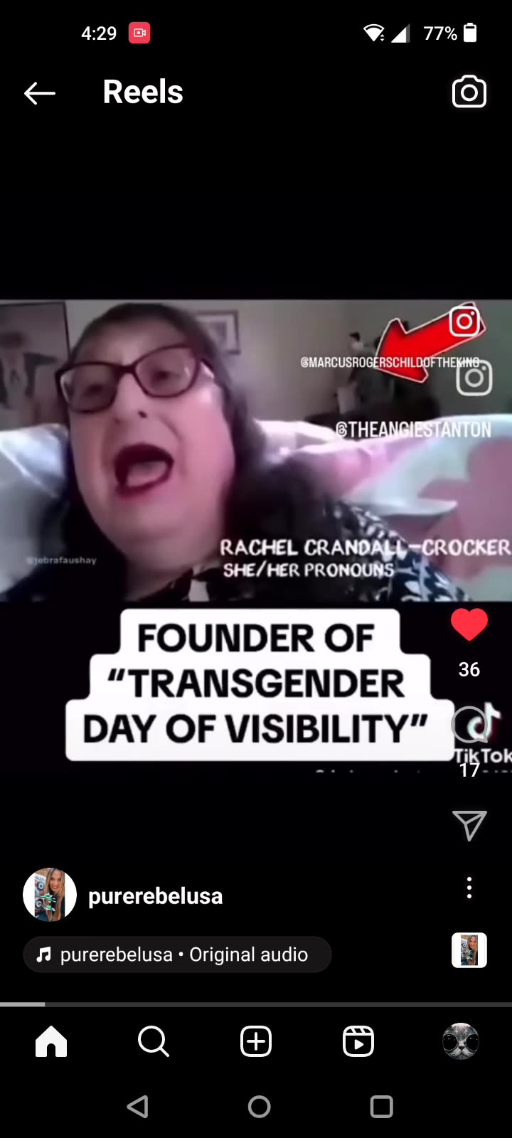 The Founder of Trans Vis Day