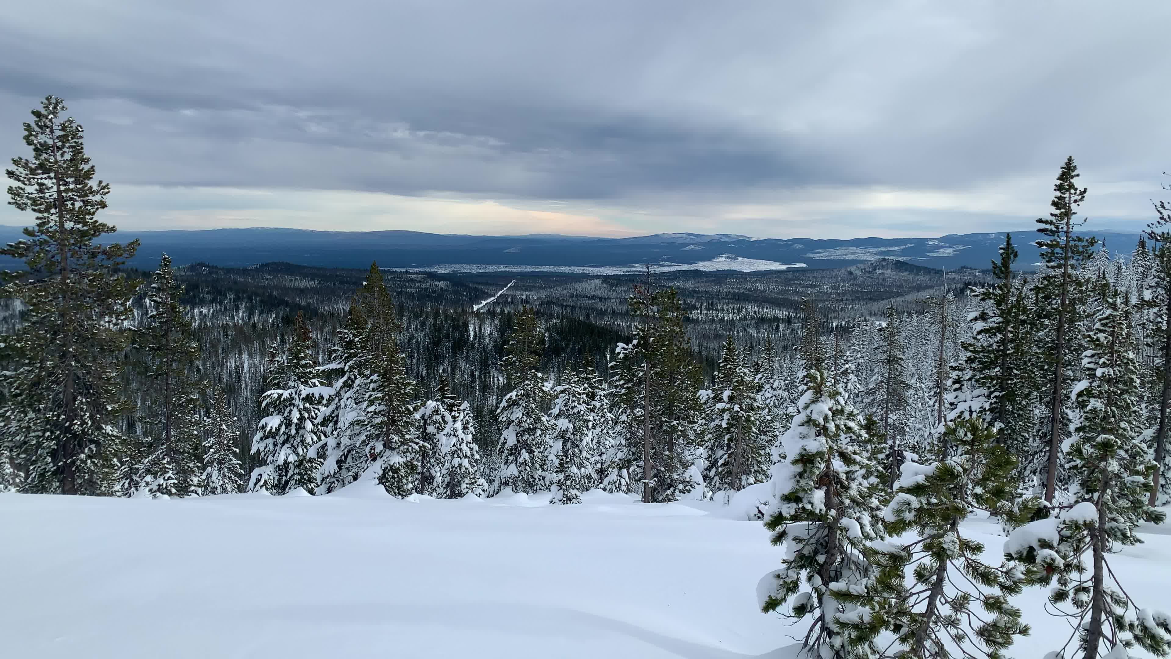 Panoramic of Deschutes National Forest – Central Oregon – Vista Butte ...